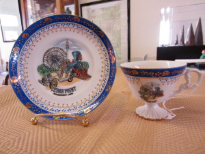 Vintage Cedar Point Cup and Saucer ⋆ Suburban Antiquarian